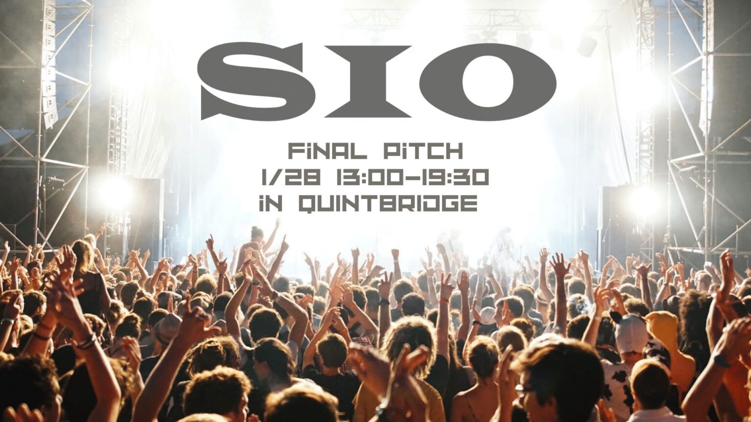 SIO Final pitch | SIO2022